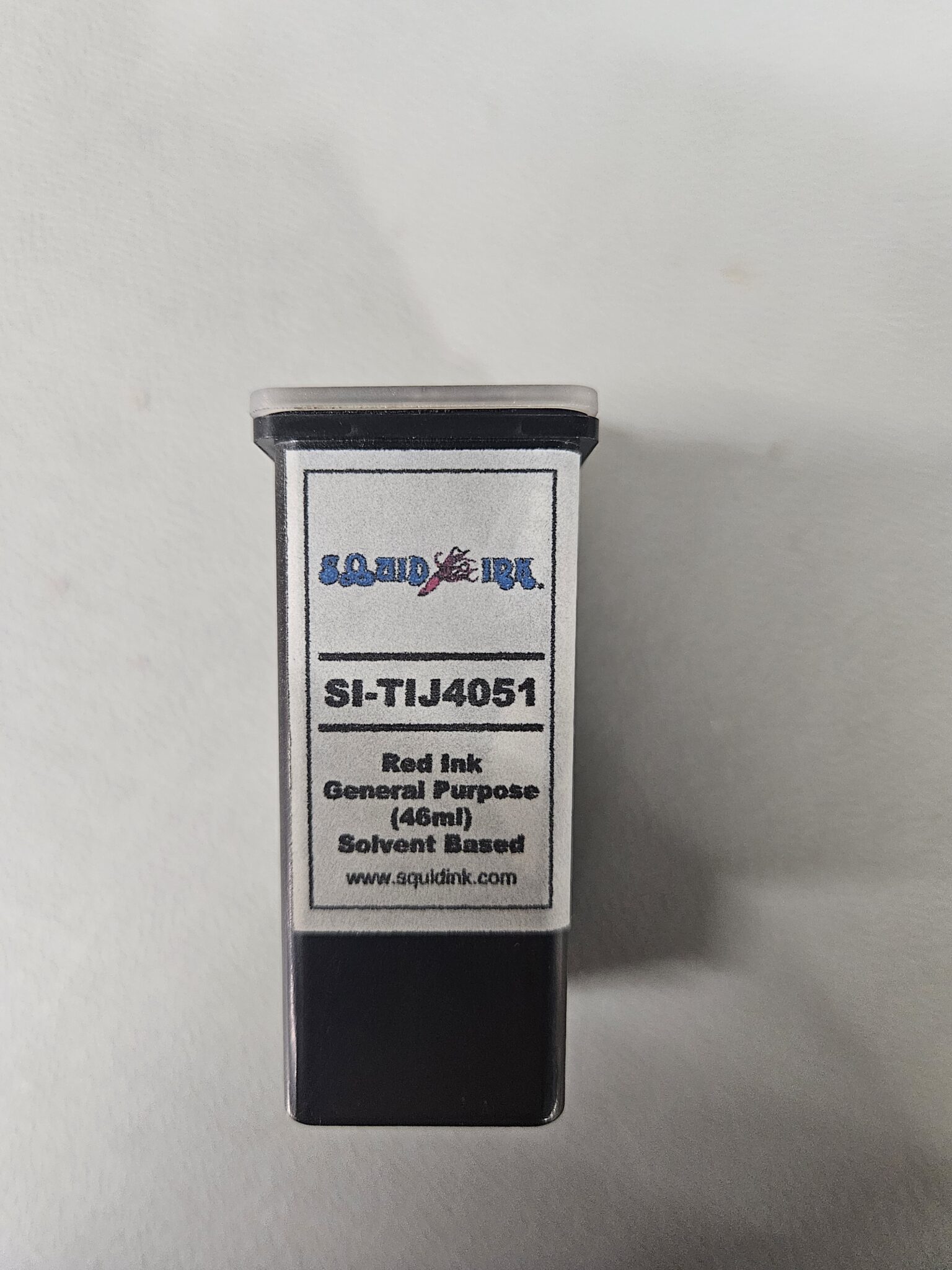 Item #1206111 SI-TIJ4051, MEK based, general purpose, red ink, 46ml ...